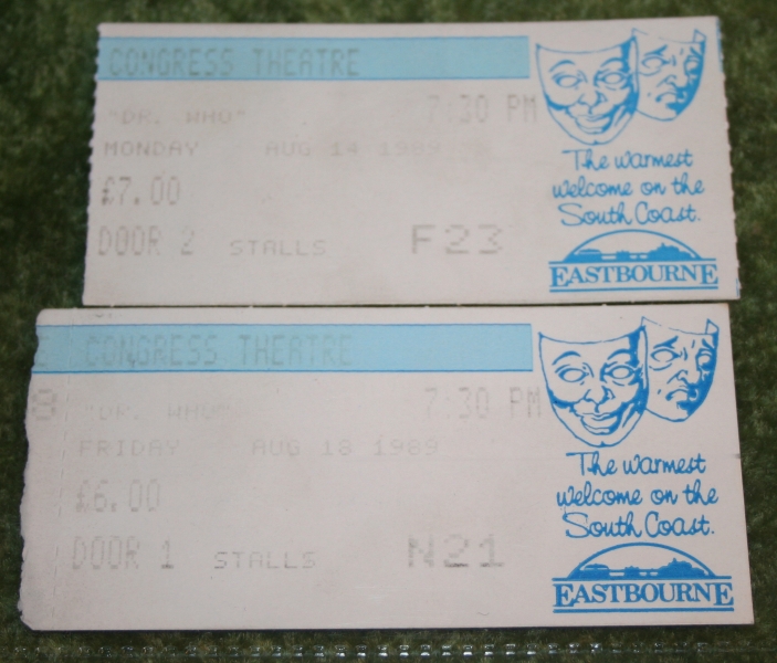 Dr Who Stage Show ticket | Little Storping Museum